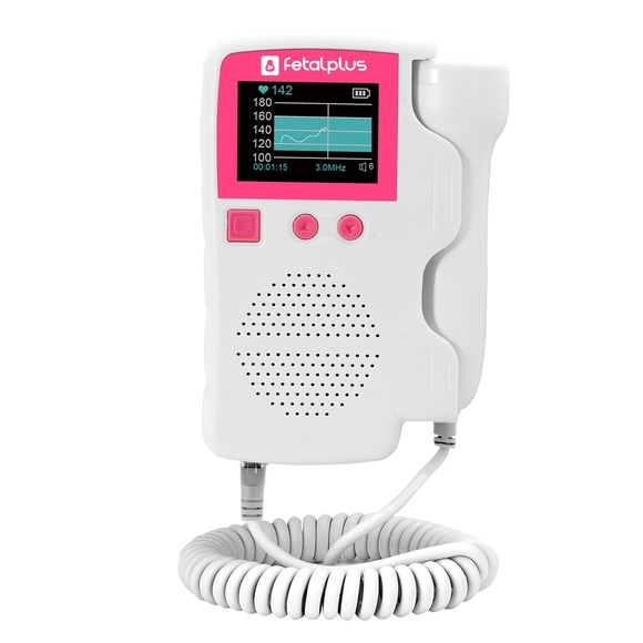 FetalPlus | Portable Audio & Video | Fetalplus White And Pink Fetal ...